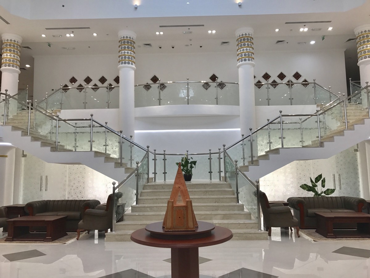 Sudan Embassy – Deffufa Decor